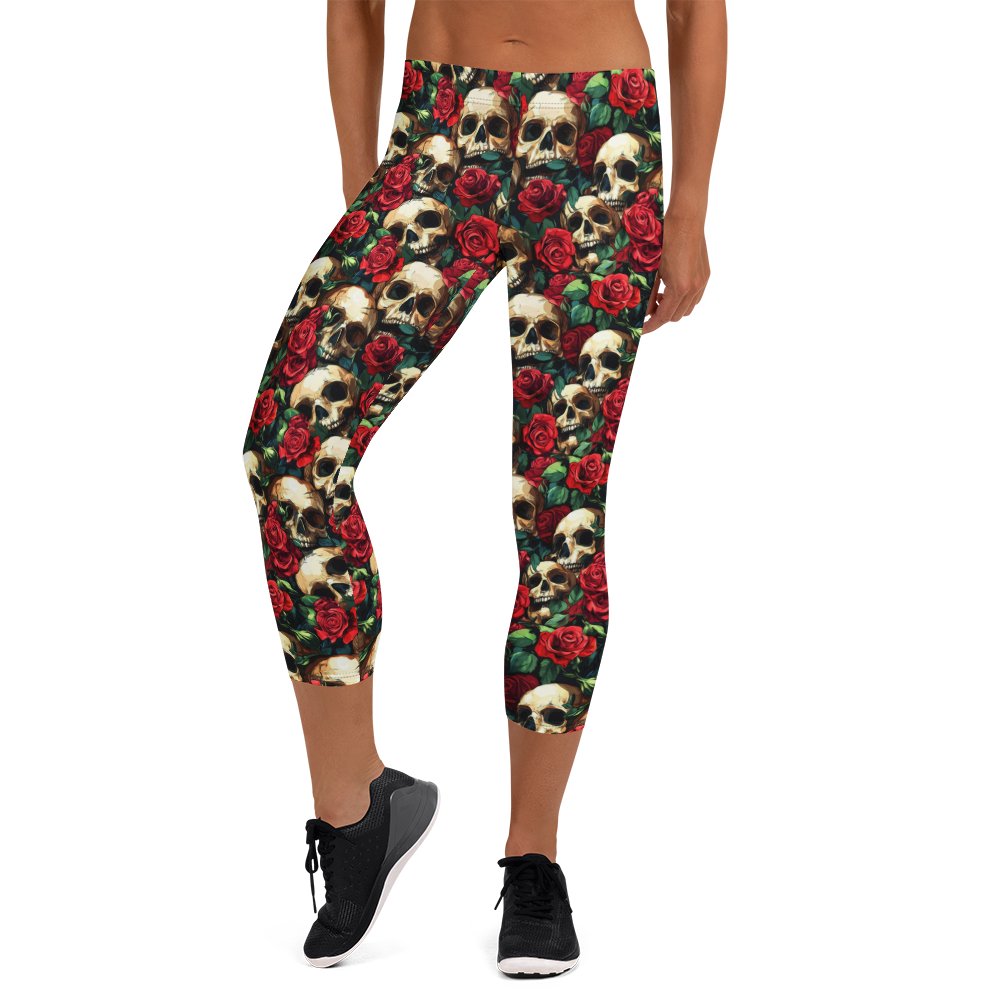 Garden Skull Capris – GearBunch