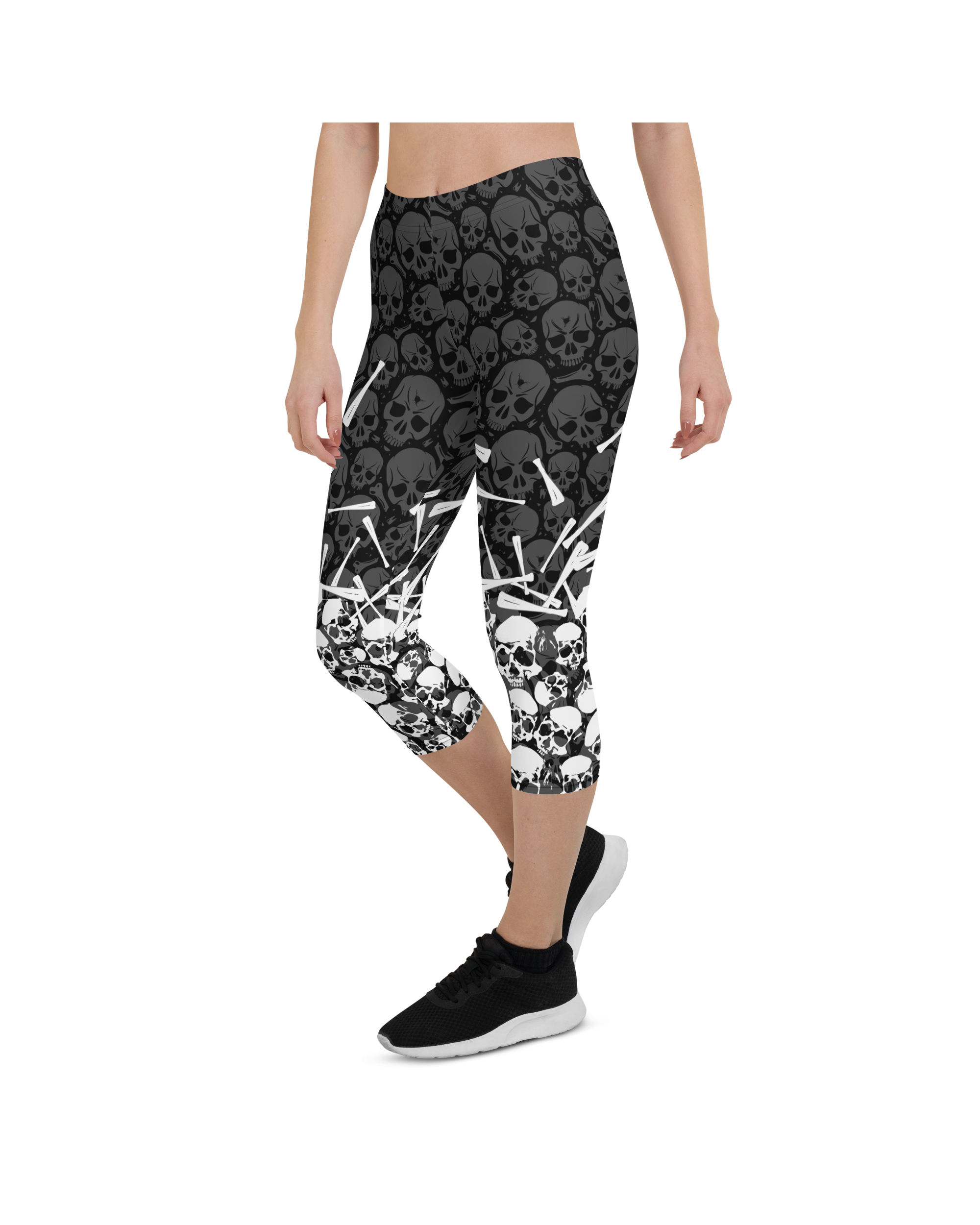 Halloween Bones Capris – GearBunch