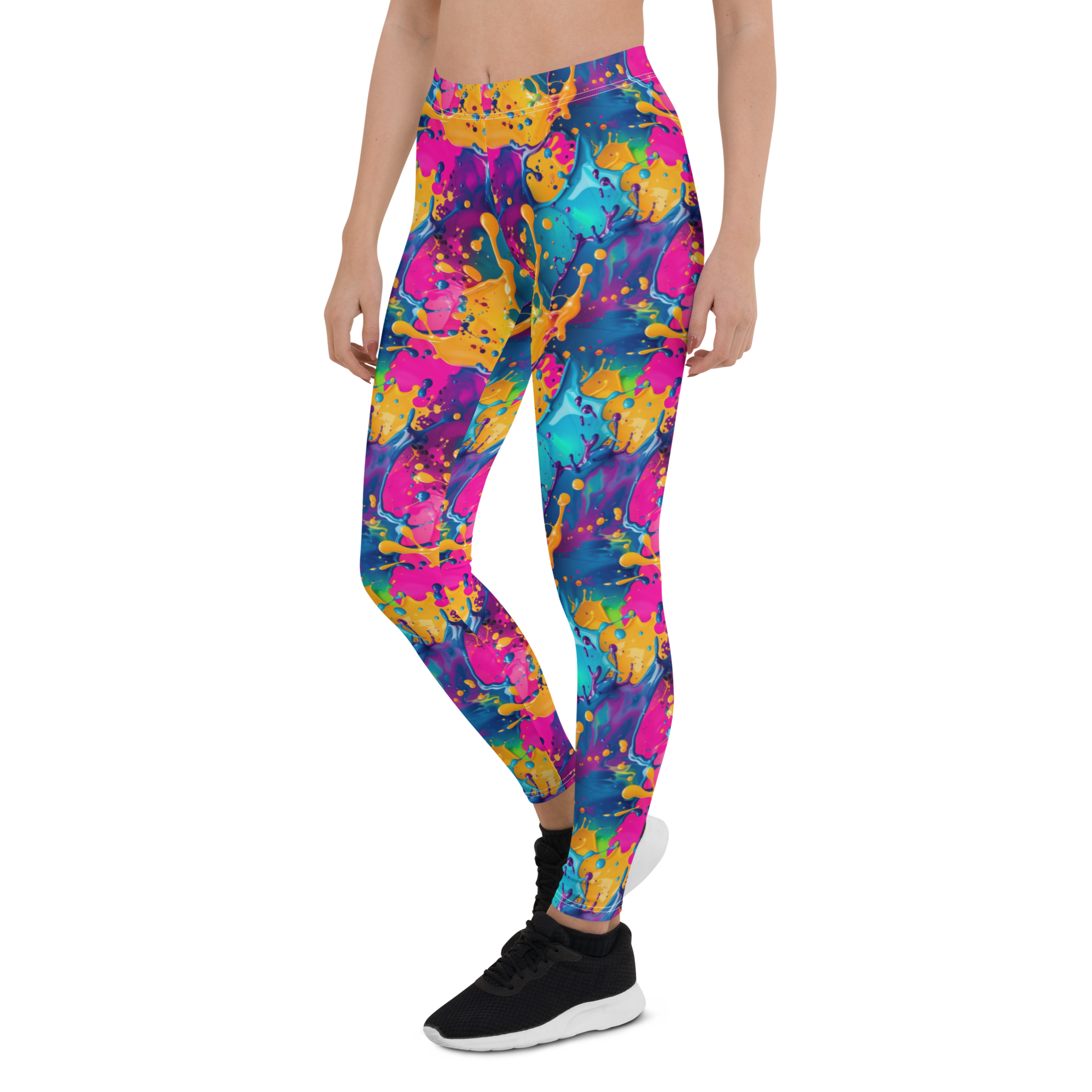 Colorful Paint Splash Leggings – GearBunch