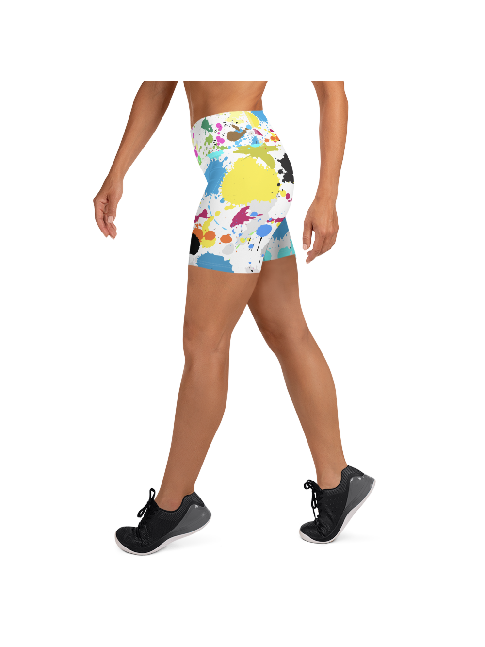 Color Splash Yoga Shorts – GearBunch