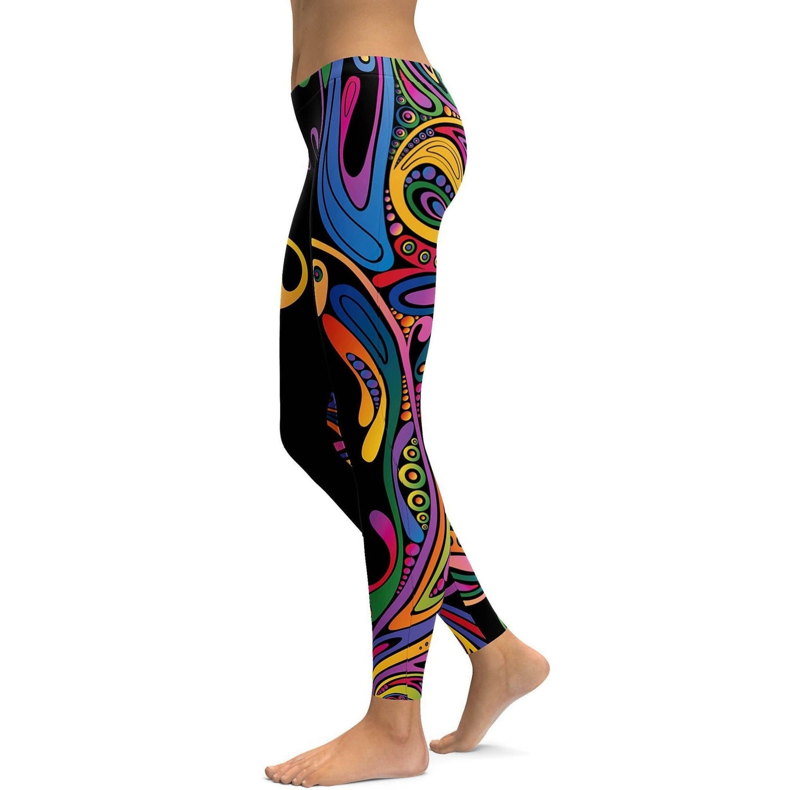 Colorful Swirl Leggings – GearBunch