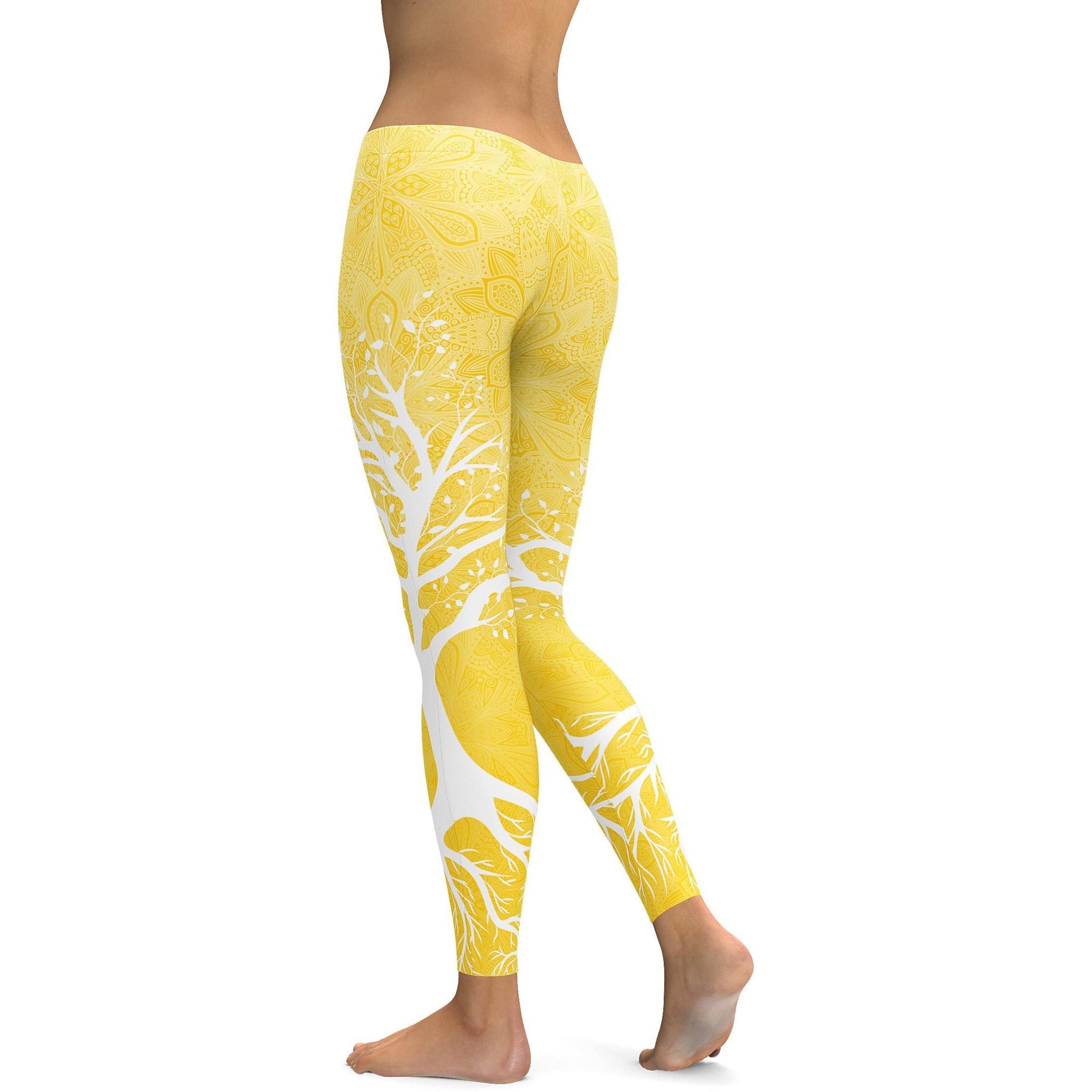 Yellow Tree of Life Leggings – GearBunch