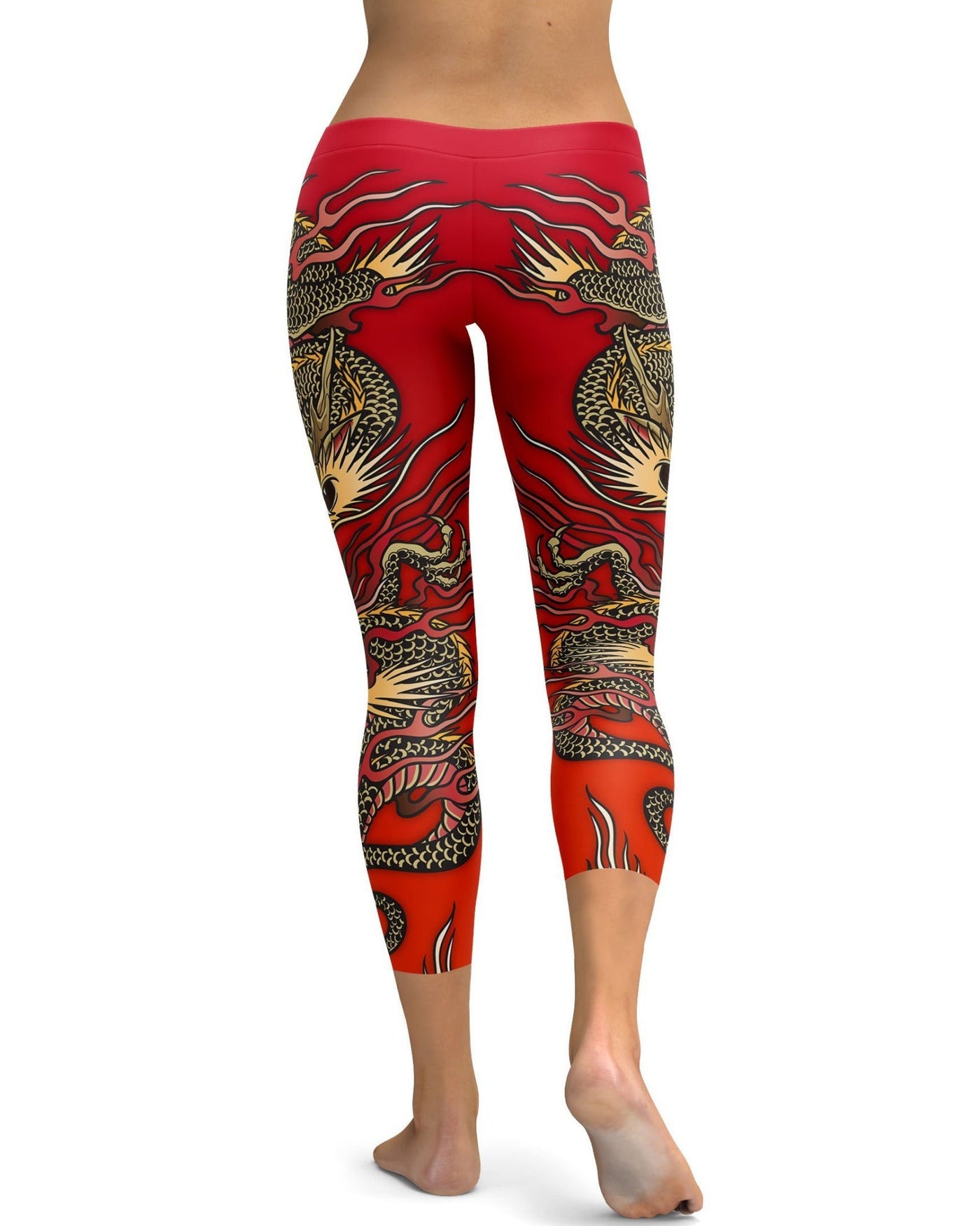 Chinese Dragon Capris | Women's Capris | GearBunch