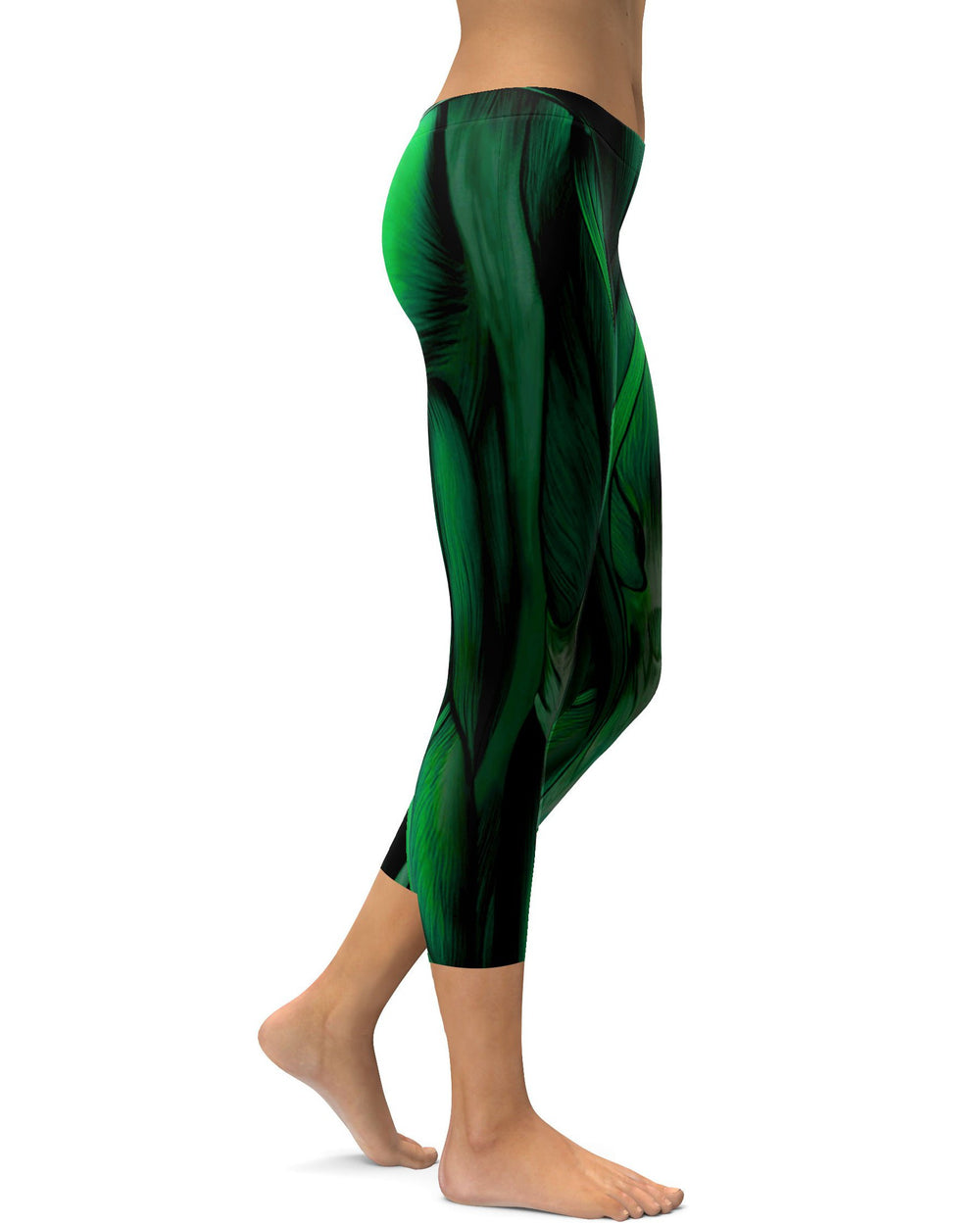 Superhero Green Muscles Capris – GearBunch
