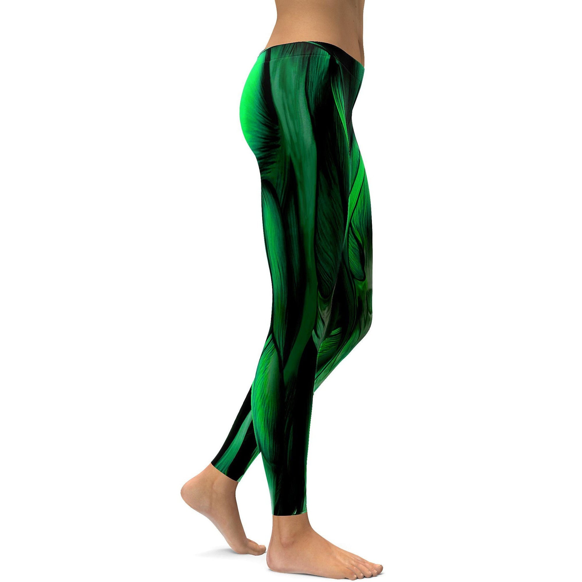 Superhero Green Muscles Leggings – GearBunch